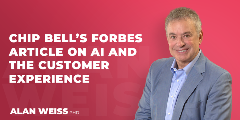 Chip Bell's Forbes Article on AI and the Customer Experience - Alan ...