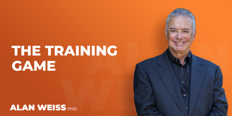 The Training Game - Alan Weiss, PhD