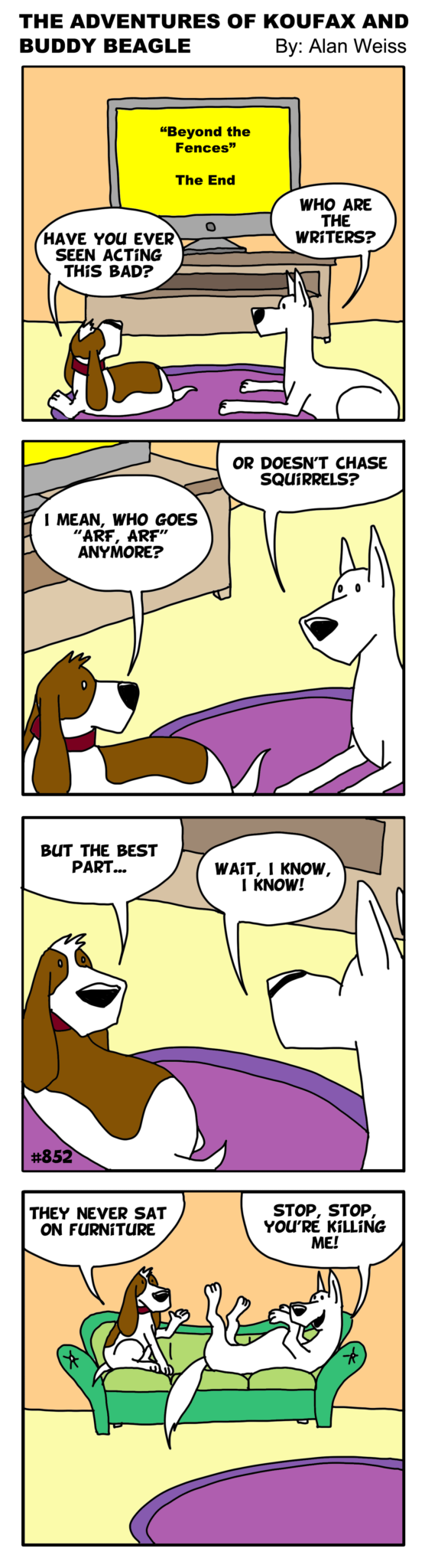 The Adventures of Koufax and Buddy Beagle #855 - Alan Weiss, PhD